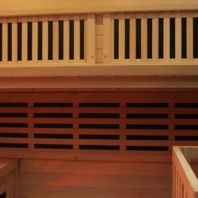 BPS-koupelny Kombinovaná sauna 2v1  - Infrasauna + finská sauna 200x200, 5-6 osob