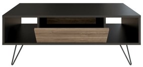 Konferenční stolek Mistico Black and Walnut