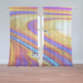 Sablio Záclony Barevná abstrakce: 2ks 150x250cm