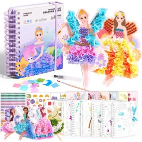 Jarmelo Fashion kreativní kniha Dreamy Fairy