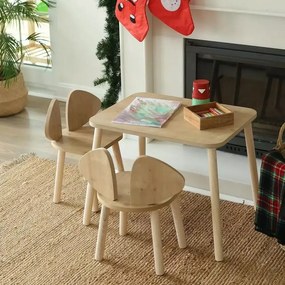 Dětská sada stolečku a židliček 2 ks Mickey Two Chair Set - Brown