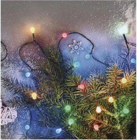 EMOS LED venkovní řetěz - kuličky 8m, multicolor, programy D5AM05