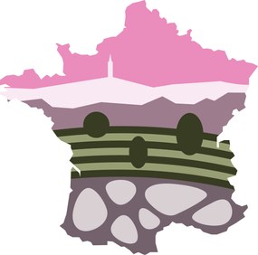 Marcela Hradská | Ventoux Rám: Černý, Velikost: 40 x 40 cm