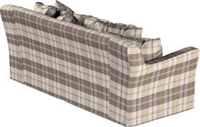 Potah na pohovku IKEA  Tomelilla rozkládací barva béžová látka pletený vzor, vzorované