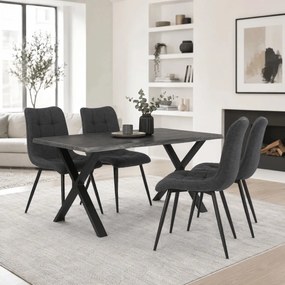 Autronic Jídelní stůl HT-F4316 160x90 cm Odstín: Staré dřevo