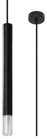 Sollux Lighting Závěsné svítidlo WEZYR 1 Černá