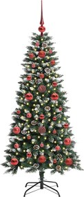 Umělý vánoční stromeček Zelená 120 cm PVC, plast a ocel 3395796