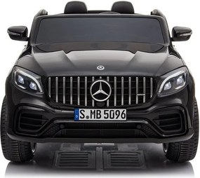 LEAN CARS Elektrické autíčko Mercedes GLC 63S MP4 černé lakované