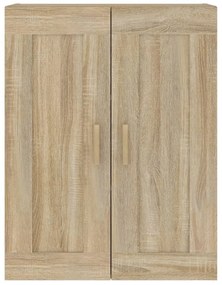 Petromila Nástěnná skříňka dub sonoma 69,5x32,5x90 cm kompozitní dřevo