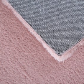 Ayyildiz, Běhoun Pouffy 5100 Rose, 80x250, růžová, obývací pokoj