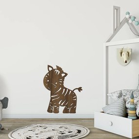 dřevo života Dřevěná dekorace ZEBRA Zvolte barvu dekoru: Ořech, Rozměry šxv (cm): 17x20