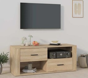 vidaXL TV skříňka 100 x 35 x 40 cm kompozitní dřevo [823106] Barva: Bílá