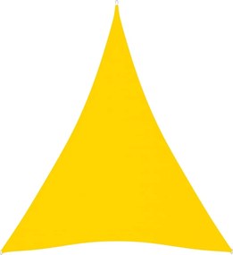 vidaXL Stínící plachta oxfordská látka trojúhelníková 5x6x6 m [135621] Barva: Černá
