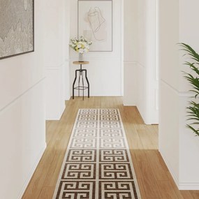 Vnitřní/venkovní koberec s krátkým vlasem vícebarevný 80x300 cm