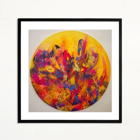 Dosy Doss | Počátek Rám: Dubový, Velikost: 50 x 50 cm