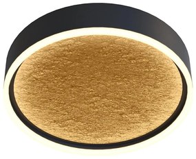 Wofi 9002-104M-LED Stmívatelné stropní svítidlo BORDEAUX LED/37W/230V černá/zlat 9002-104M