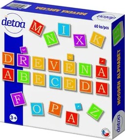 Detoa Dřevěná abeceda / od 3 let