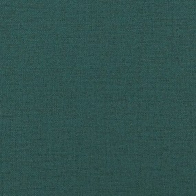 vidaXL Masážní polohovací křeslo s podnožkou textil [356673] Barva: Tmavě zelená