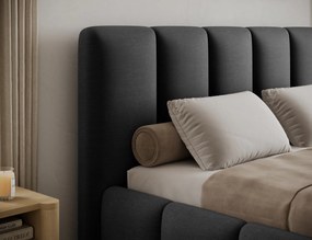 Postel Edvige + Dřevěný rám + plynový výtah + kontejner 180x200
