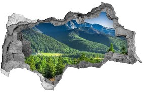 Wallmuralia Nálepka fototapeta 3D Skokanský můstek Tatry 95x73 cm