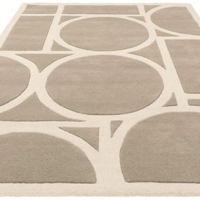 Tribeca Design Kusový koberec Newtor Taupe Rozměry: 200x290 cm