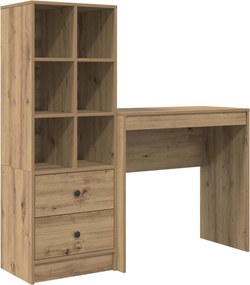 Stůl Artisanový dub 125,5 x 40 x 127 cm 2 ks 3337320