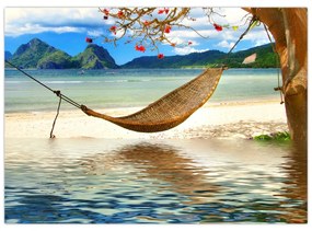 Obraz - Relax na pláži (70x50 cm)