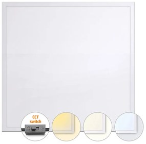 Solight LED světelný panel Backlit 36W, 3960lm, 3000/4000/5000K, Lifud, 60x60cm