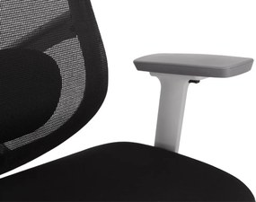 Kancelářská ergonomická židle Neoseat ALLY WHITE — černá / bílá, nosnost 150 kg