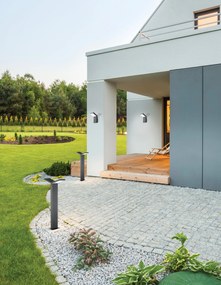 Venkovní LED lampa Park 2 x 6W 125 tmavě šedé