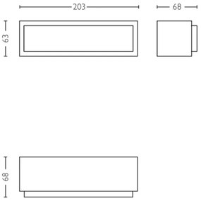 Philips - LED Venkovní nástěnné svítidlo STRATOSPHERE LED/3,8W/230V 4000K IP44