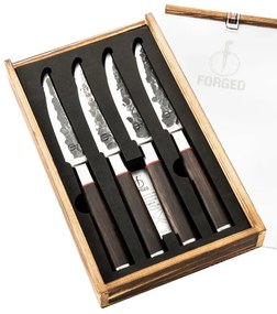 Forged Sebra sada 4 steakových nožů 11,5 cm