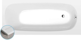 Polysan - Vana 170x75x39 cm, bílá 26711S