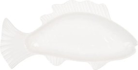 Bílá miska / talíř ve tvaru ryby Fish Bowl - 30*15*3 cm / 150 ml