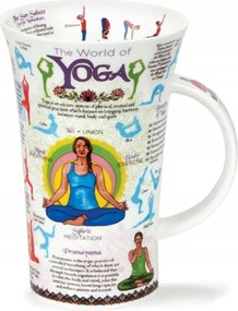 Hrnek Glencoe World of Yoga 500ml Dunoon