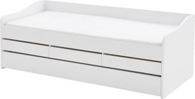 XXXLutz VÝSUVNÁ POSTEL, 90-180/200 cm, bílá Carryhome - Online Only dětské postele - 000423011502
