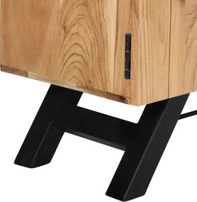 vidaXL TV stolek 140 x 30 x 45 cm masivní akáciové dřevo [247971]