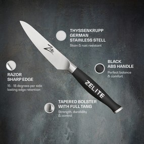Comfort Pro, 4" nůž na loupání, 56 HRC, nerezová ocel