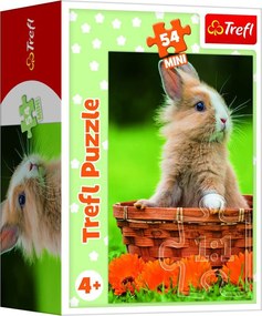 Trefl Minipuzzle zvířátka - mláďata 4 druhy, 54 dílků