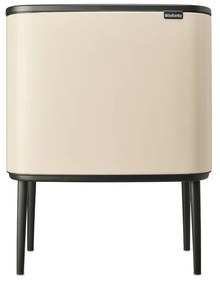 Brabantia BO TOUCH BIN Dotykový odpadkový koš 11+23 l - jemná béžová