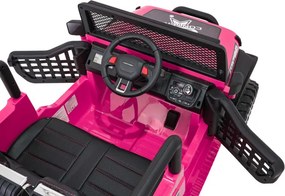 Elektrické autíčko Jeep BEAST 4x4 růžové