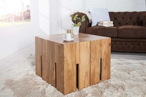 Designový příruční stolek z masivu Tampico Dub 28cm