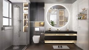 Tutumi Rea, kulaté LED zrcadlo 90cm HZJ090, HOM-02822