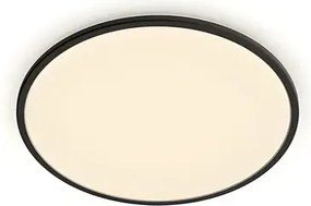 Philips SUPERSLIM CL550 černá / Stropní LED svítidlo / O 43 cm / 22W /