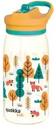 Quokka Plastová láhev s pítkem Glow Kids Forest 580 ml
