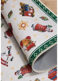 Zelený koberec s vánočním motivem 50x80 cm Green Christmas – Villeroy&amp;Boch
