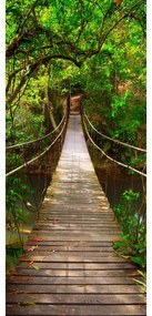 Vertikální fototapeta Green bridge, 90 x 202 cm