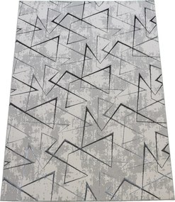 BE Koberec Esprit 3608 GREY - šedý obdélníkový Rozměr: 60x100 cm