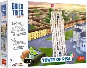 Trefl 3D Puzzle Brick Trick Travel -  Věž Pisa / 260 dílů / Doporučený