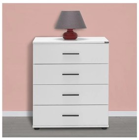 Adore Furniture | Komoda 78x65 cm bílá | AD0106